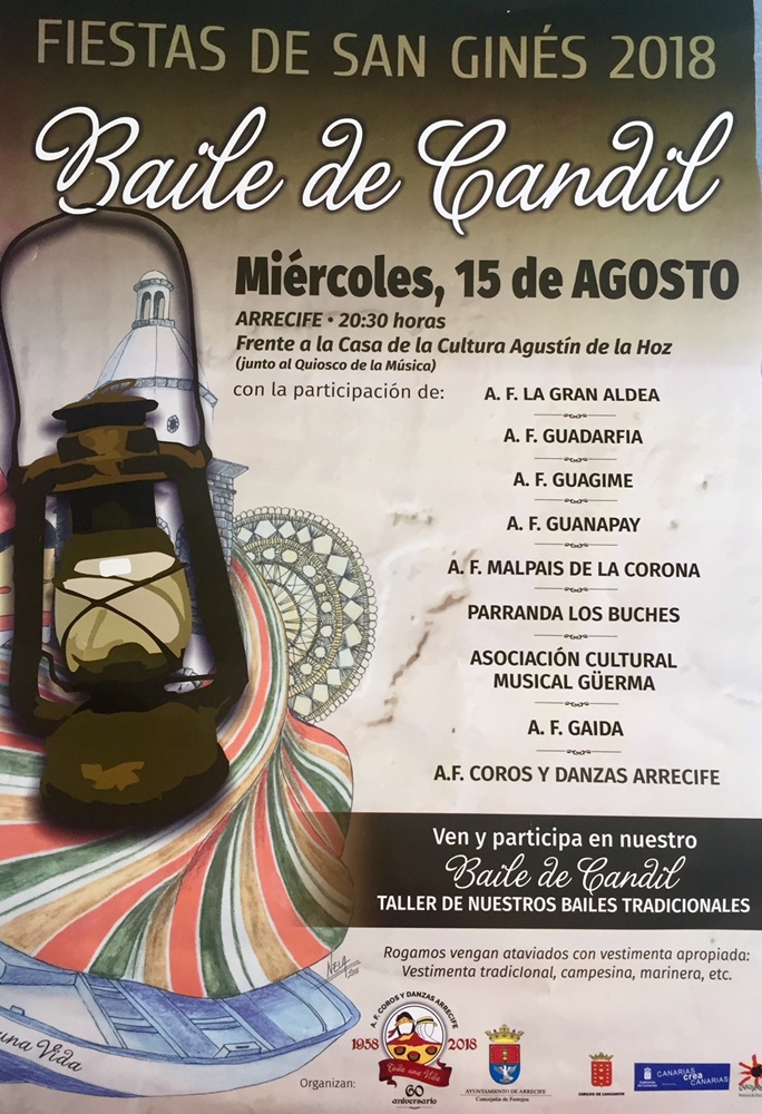 Arrecife vivirá este miércoles su I Baile del Candil - Lancelot Digital
