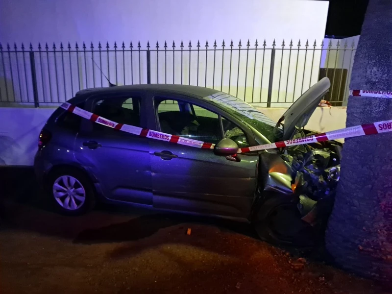 Herido Grave Un Conductor Al Chocar Contra Un árbol Lancelot Digital 0580