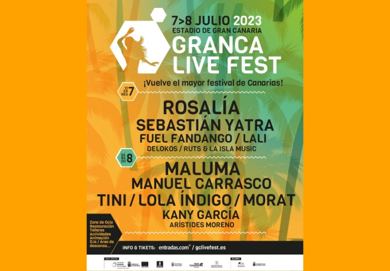 Rosalía, confirmada como cabeza de cartel en el GranCa Live Fest 2023 ...