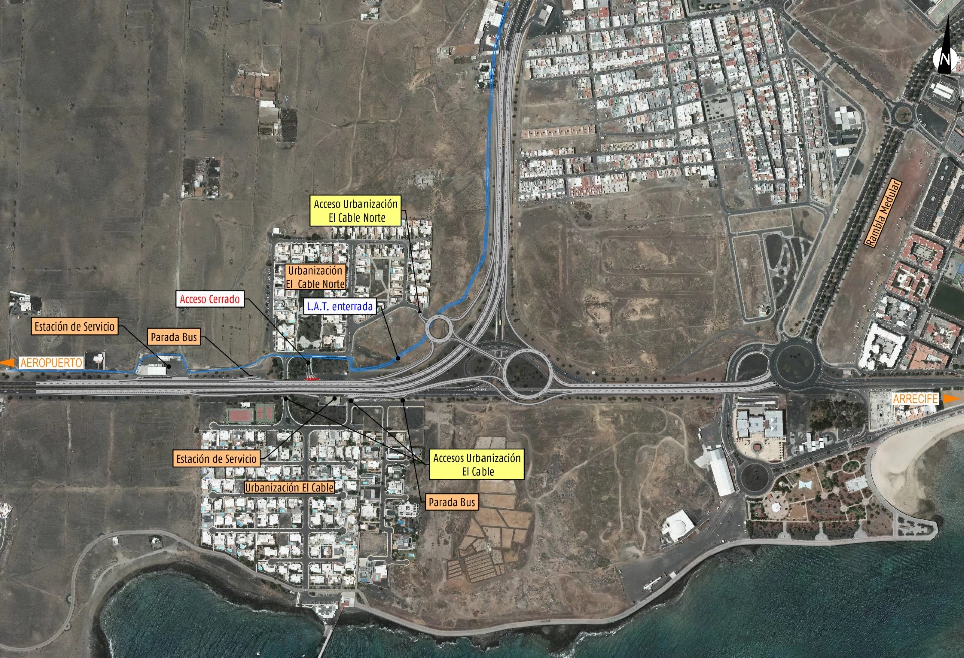 Así será el proyecto de rotonda aérea que unirá la circunvalación y la ...