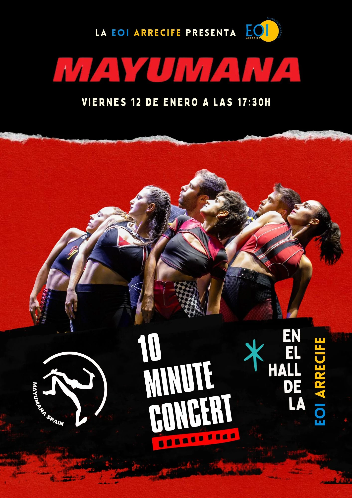 10-Minute Concert con Mayumaná en la EOI Arrecife - Lancelot Digital | Noticias de Lanzarote y ...