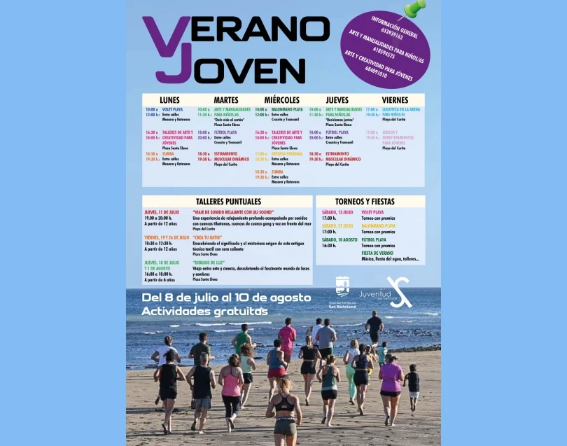Comienza el "Verano Joven" de San Bartolomé - Lancelot Digital | Noticias de Lanzarote y Canarias