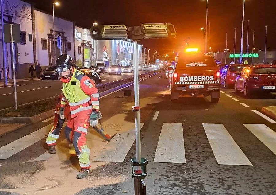 Colisión entre dos vehículos en Arrecife - Lancelot Digital | Noticias ...