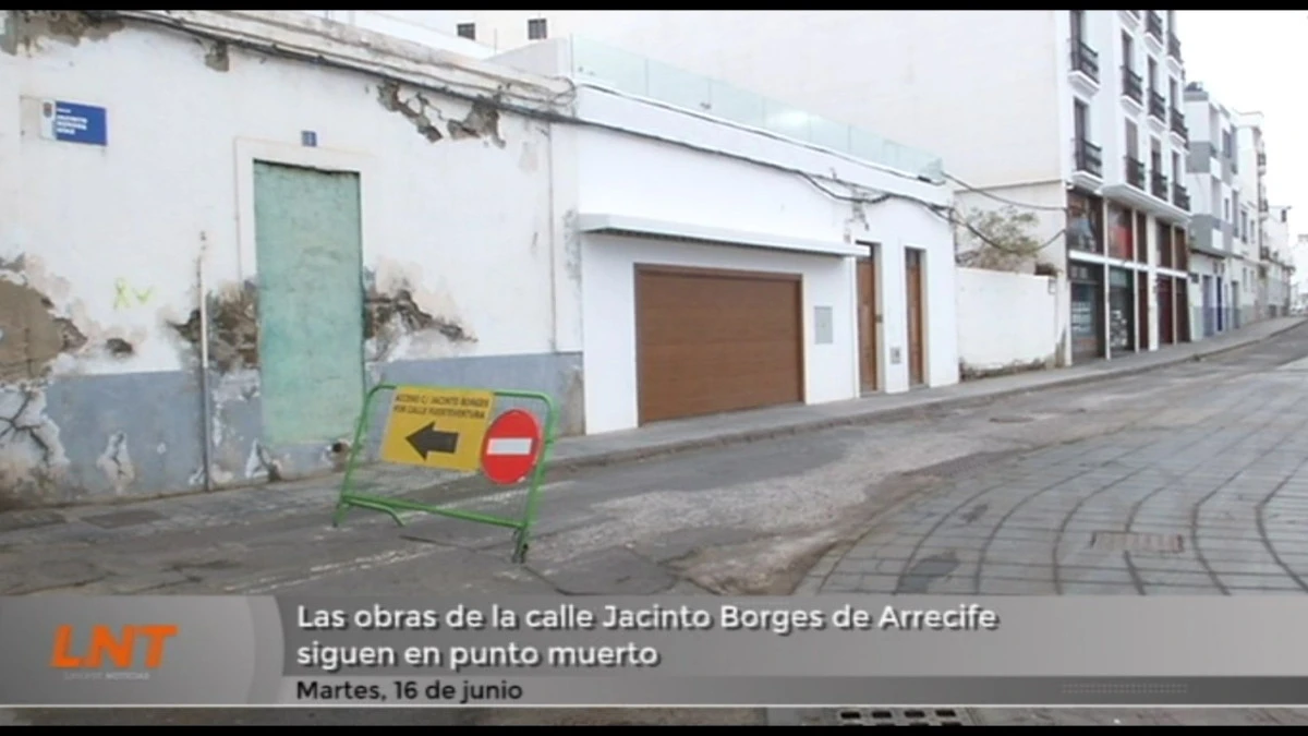 Las obras de la calle Jacinto Borges siguen en punto muerto - Lancelot ...